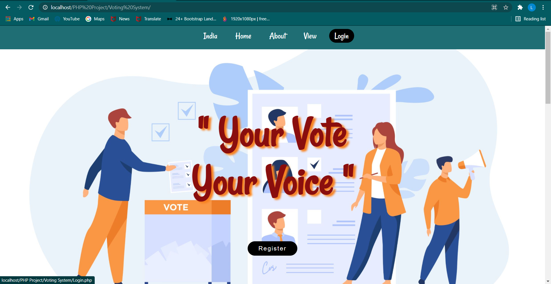 Github Lokendrarajput08voting System 