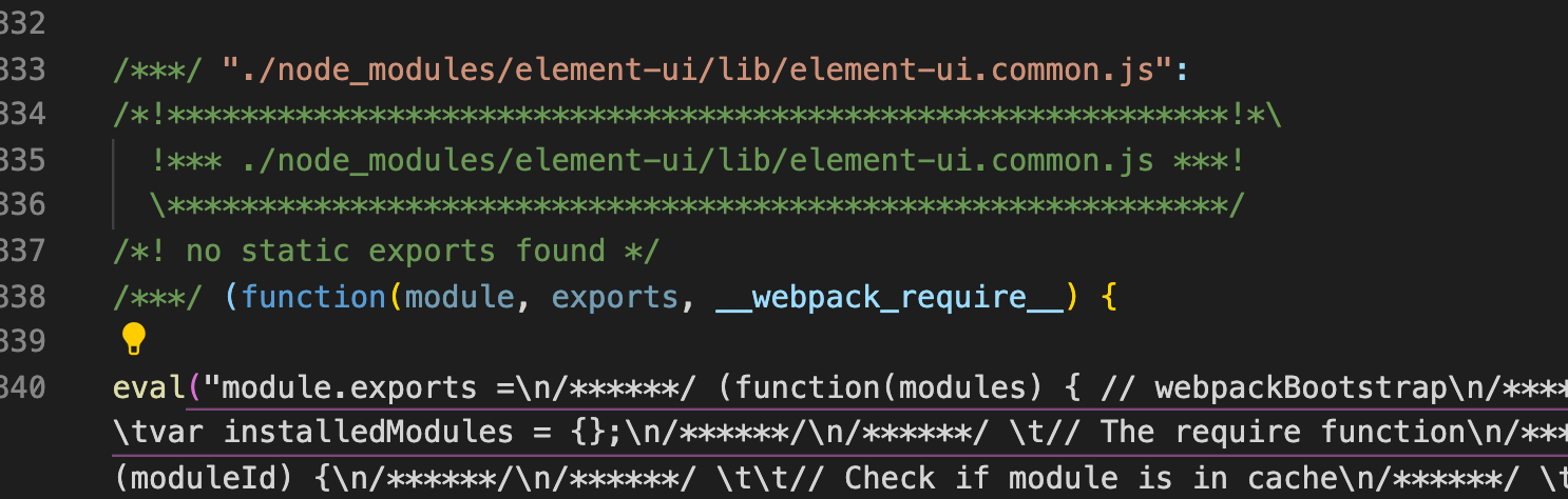 使用element-ui 打包后，压缩包内含有中文注释，因为引入element-ui.common.js 压缩的注释导致 · Issue #20189 · ElemeFE/element ...