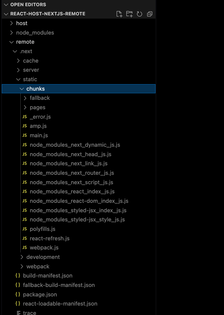 Version 5.12.9 of NextFederationPlugin does not generate remoteEntry file in dev mode · Issue ...