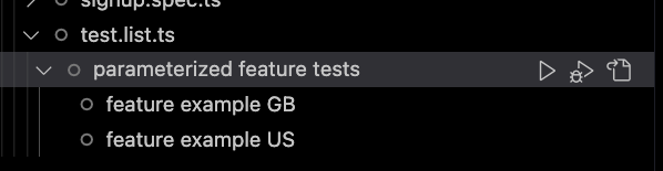 [BUG] VSCode Extension unable to run individual tests in Test Explorer ...