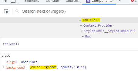 Card background infects child DataTable pinned header and footer · Issue #6734 · grommet/grommet ...