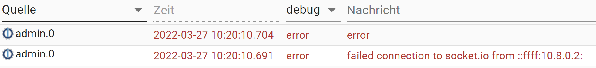 error socket.io close connection · Issue #1000 · ioBroker/ioBroker.admin · GitHub
