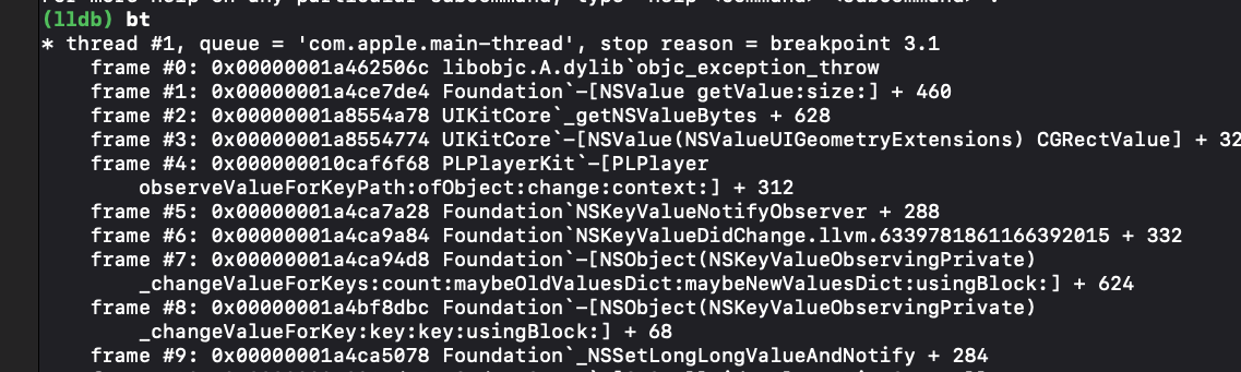 iOS13上设置contentMode就会crash · Issue #484 · pili-engineering/PLPlayerKit · GitHub