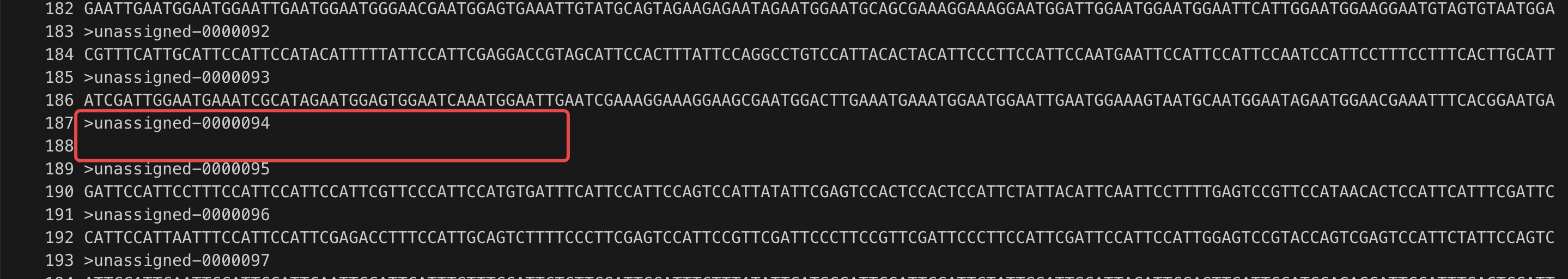 empty sequence in assembly.fasta · Issue #66 · marbl/verkko · GitHub