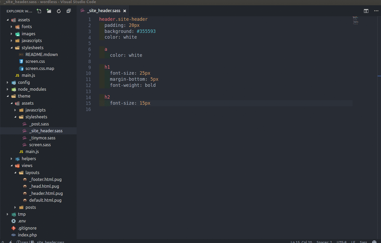 Unable to compile Sass · Issue #212 · welaika/wordless · GitHub