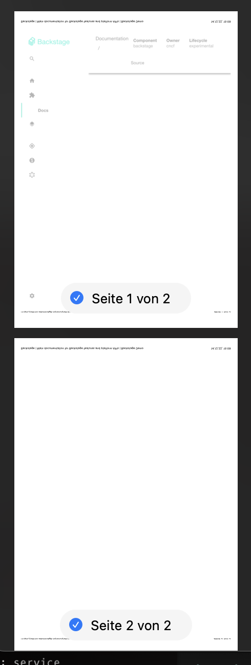 🐛 Bug Report Printing Via Browser Does Not Work Eg Docs · Issue 15239 · Backstage 