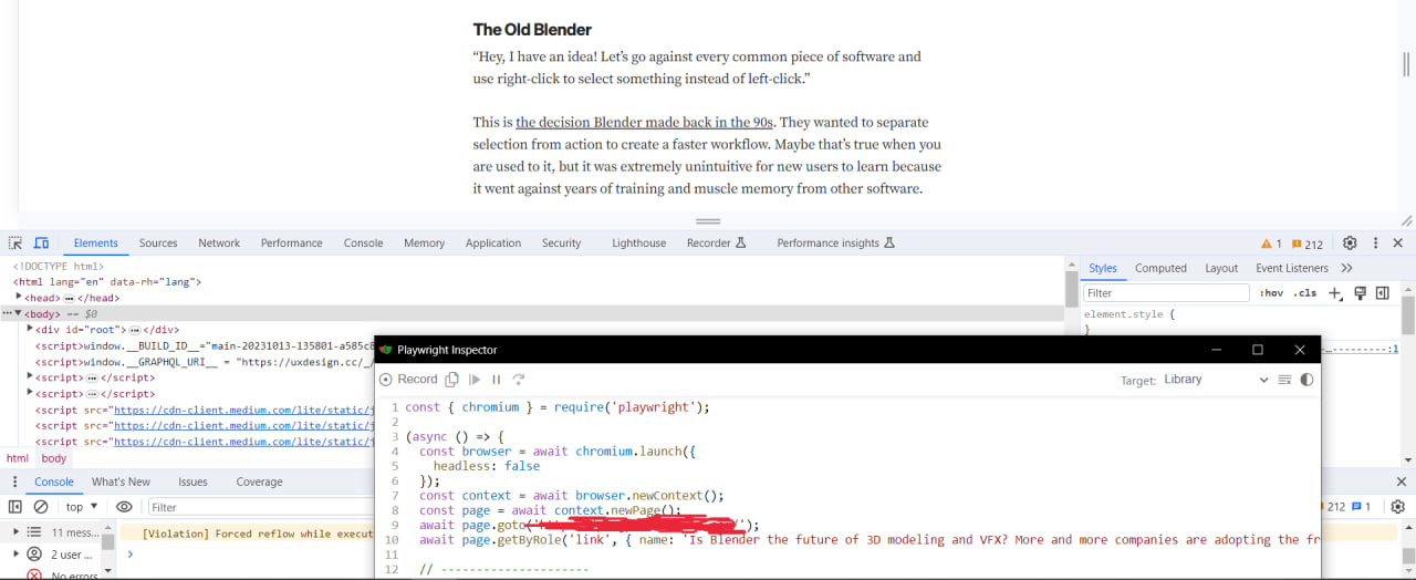[Feature] Playwright as a Chromium extension · Issue #23514 · microsoft/playwright · GitHub