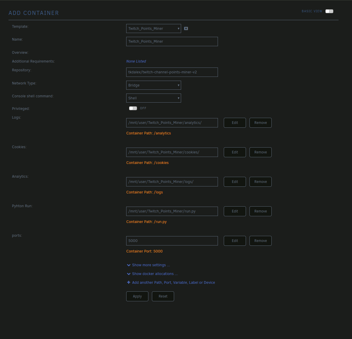 Errno 2 - no such file or directory on UNRAID · Issue #585 · Tkd-Alex/Twitch-Channel-Points ...