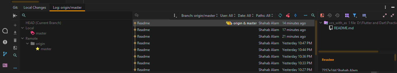 GitHub - IamShahabAlam/VCS-with-Android-Studio: [ TESTING ] Version ...
