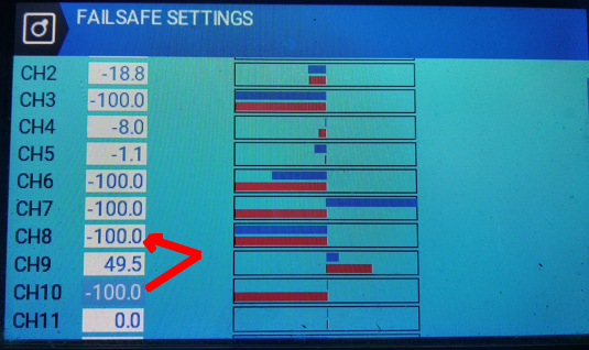 Failsafe Custom Set Bug · Issue #1707 · EdgeTX/edgetx · GitHub