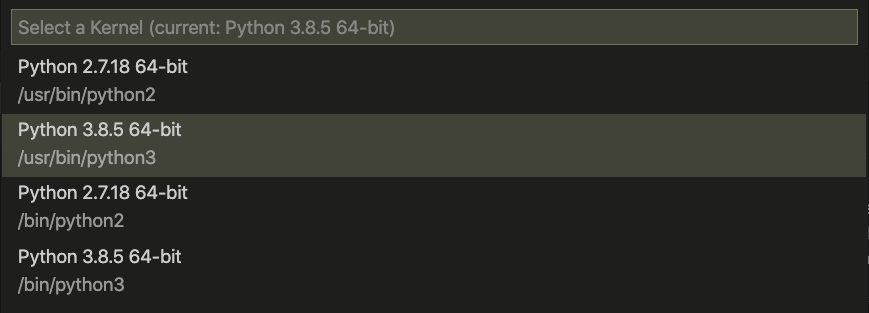 On a remote server, kernel picker doesn't show virtual environments · Issue #6169 · microsoft ...