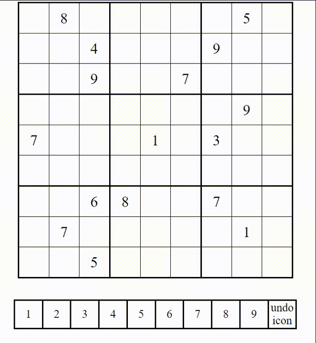 GitHub - ZHJamesY/Sudoku: Web page Sudoku game.