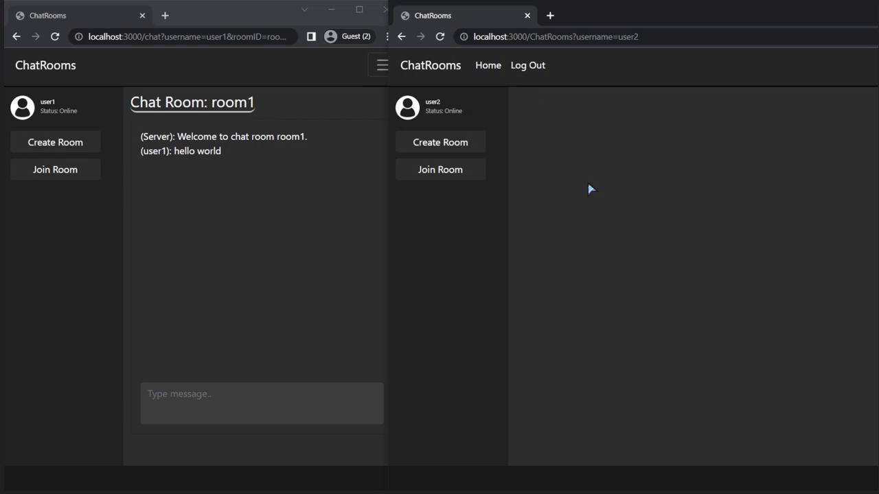 GitHub - ZHJamesY/ChatRooms: Real-time chat application.