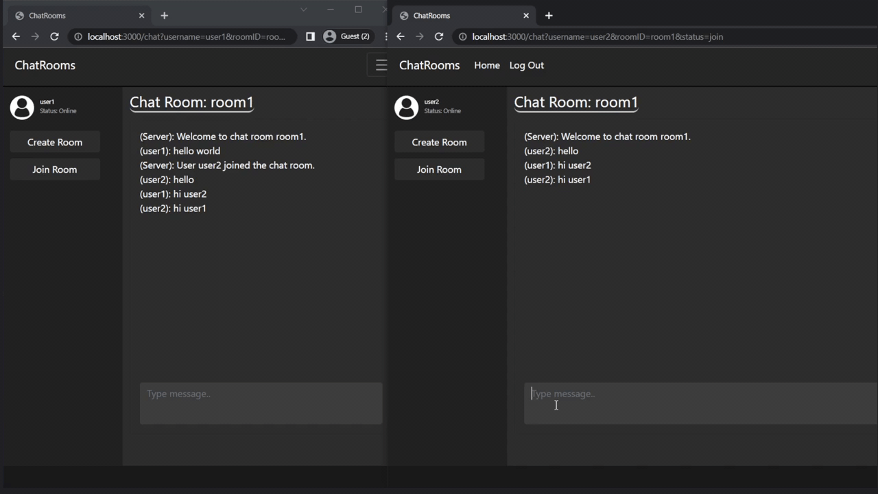 GitHub - ZHJamesY/ChatRooms: Real-time chat application.