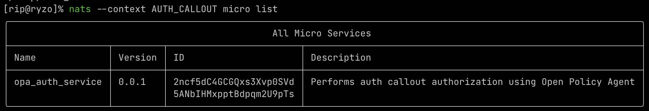 Add Nats Micro Sub Command · Issue 661 · Nats Ionatscli · Github 