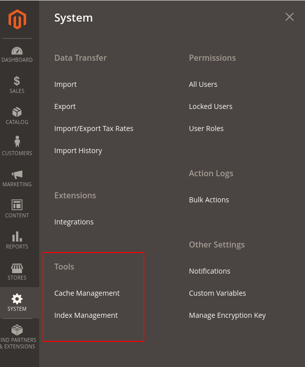 [Issue] Remove backup menu if the backup feature is disabled · Issue #29280 · magento/magento2 ...