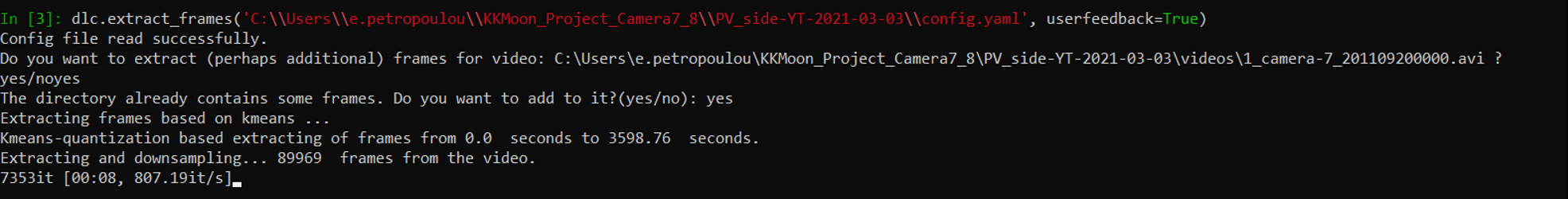 New Advanced Labeling across cameras mode='match' Issue · Issue #1211 ...