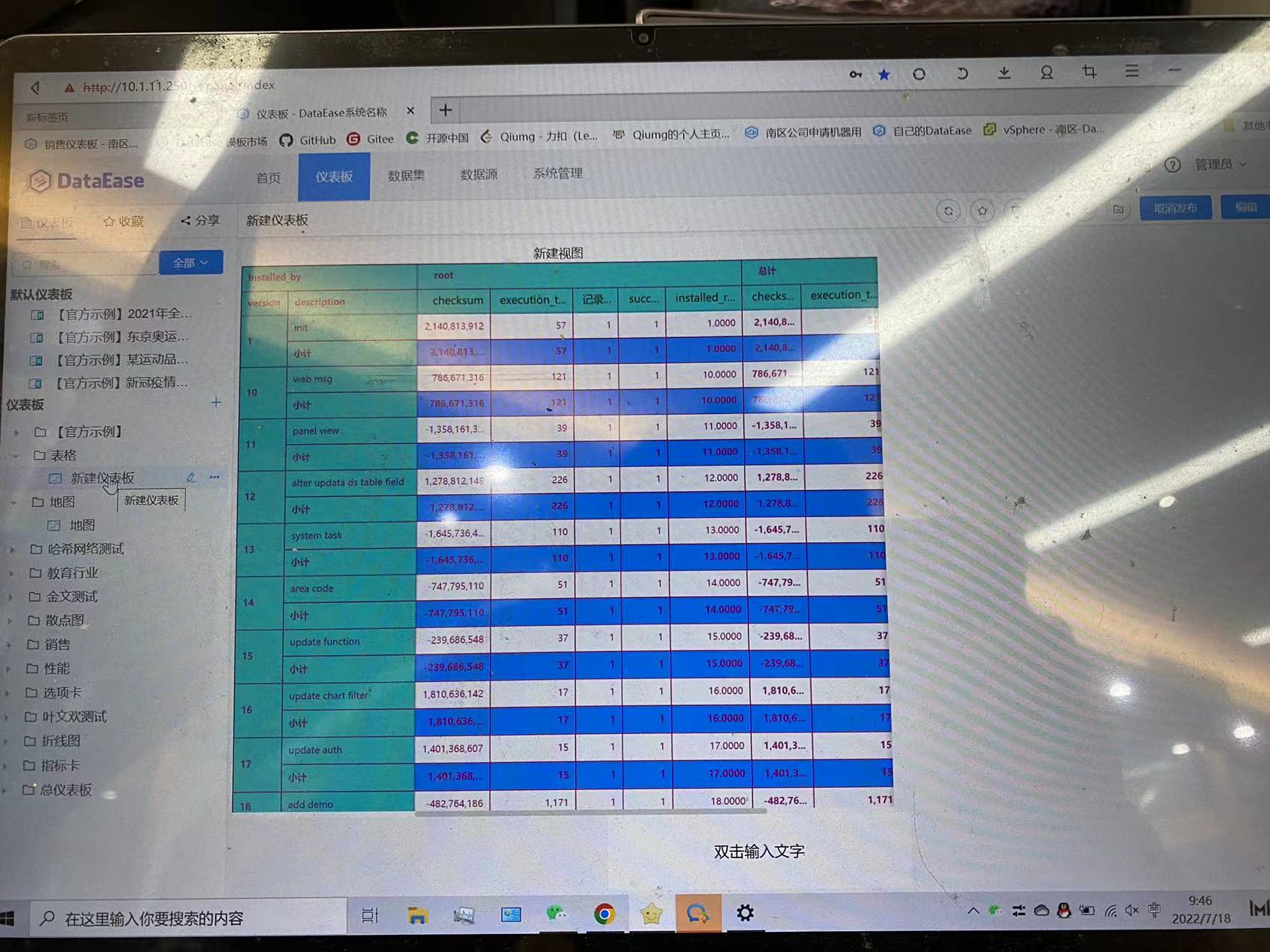 [Bug] 仪表板表格自适应问题 · Issue #2640 · dataease/dataease · GitHub