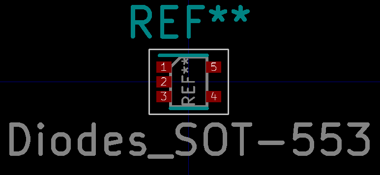 Add Diodes SOT-553 (!997) · Merge requests · KiCad / KiCad Libraries ...