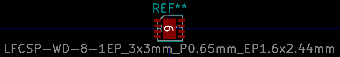 Add Analog LFCSP-WD-8 (!2253) · Merge requests · KiCad / KiCad ...