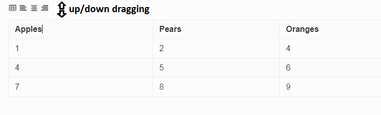 Feature Make Rows And Columns In Table Block Draggable · Issue 32 · Marktextmarktext · Github