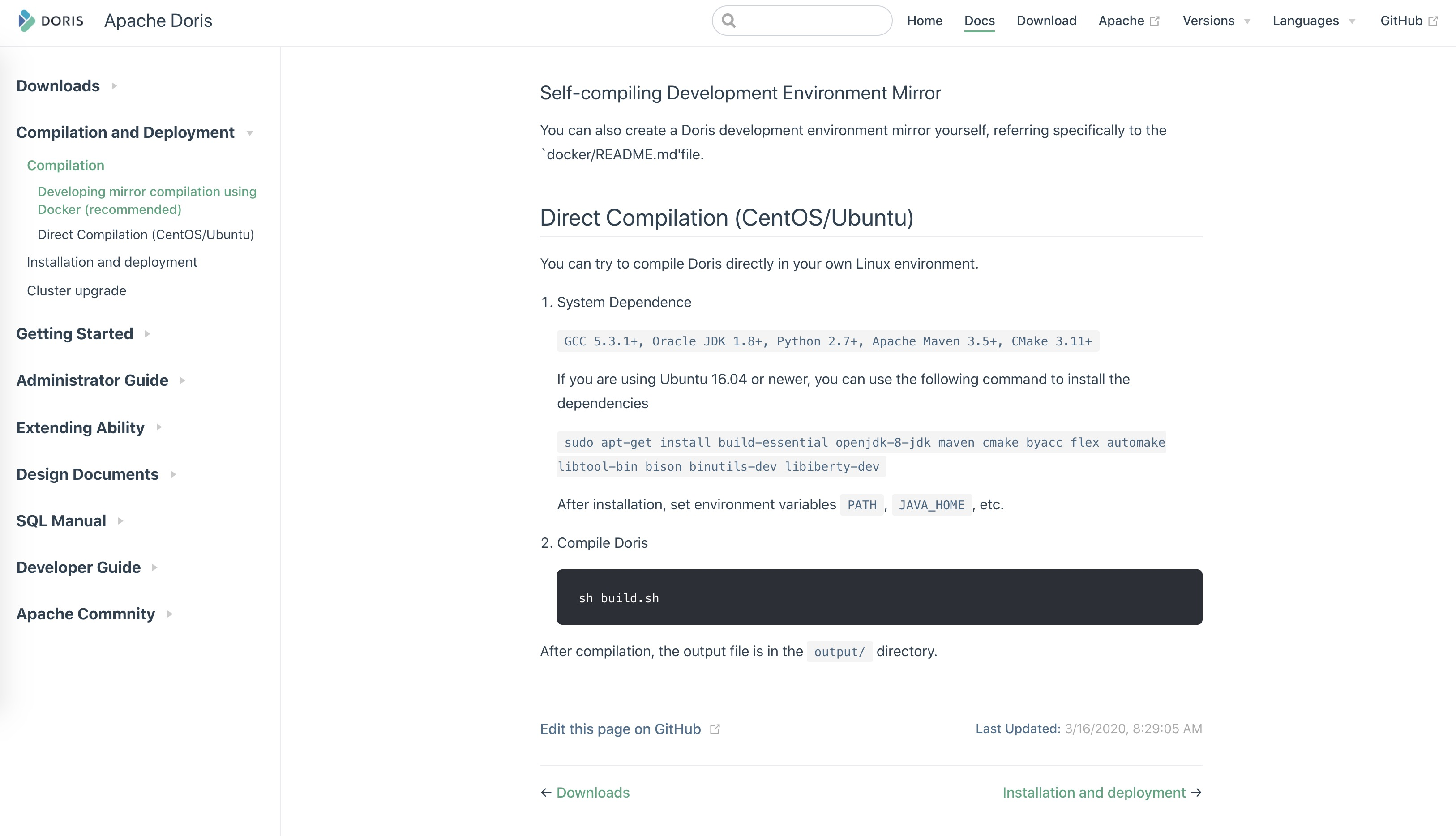 Enhancement Document Rebuild With Vuepress · Issue 3408 · Apachedoris · Github 8828