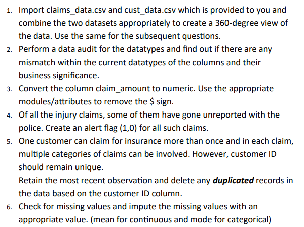 GitHub - pawanstats93/Insurance-Claims-Case-Study-on-Python ...