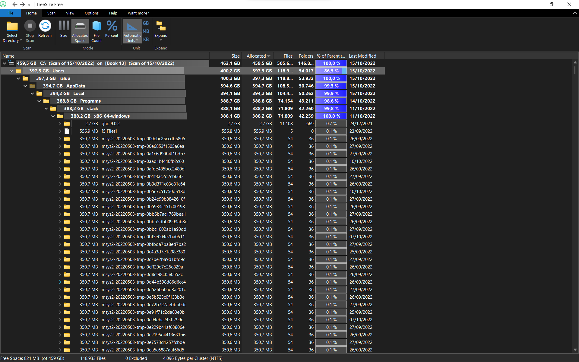 Why is AppData\Local\Programs\stack\x86_64-windows using so much space? · Issue #5904 ...