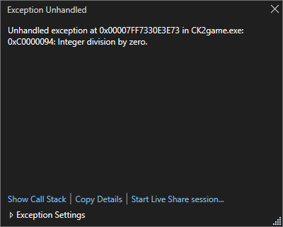 CTD due to zero division error · Issue #620 · Rystic/ATLA-restored · GitHub