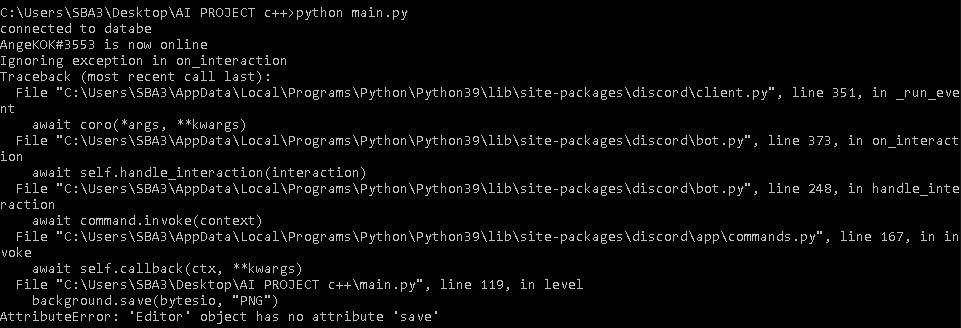 Files and Attachment are not working, "giving attribute errors" · Issue #193 · Pycord ...