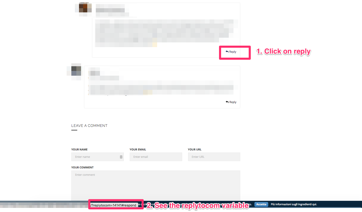 [Feature Request] Provide users the ability to disable and enable Replytocom variables instead ...