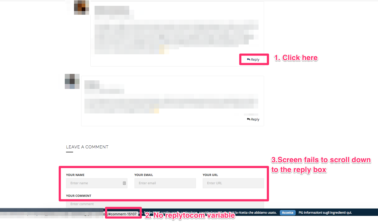 [Feature Request] Provide users the ability to disable and enable Replytocom variables instead ...
