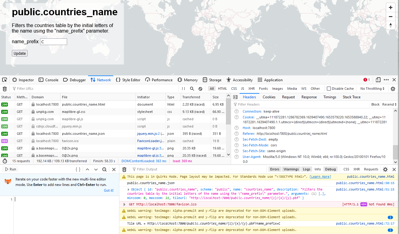 countries_name · Issue #140 · CrunchyData/pg_tileserv · GitHub