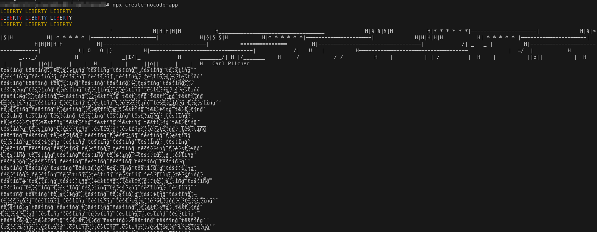 `npx create-nocodb-app` infinite output loop · Issue #934 · nocodb ...