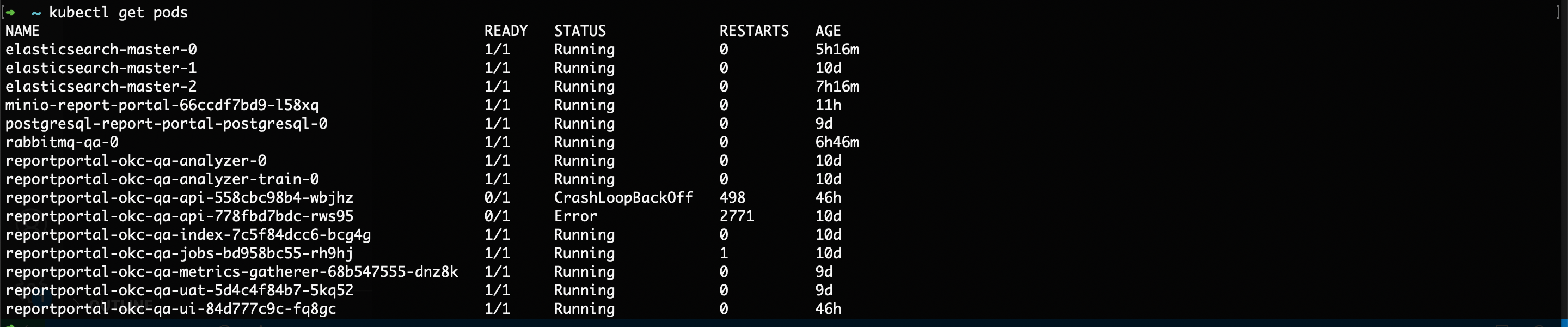 report portal API Error creating beans · Issue #219 · reportportal ...