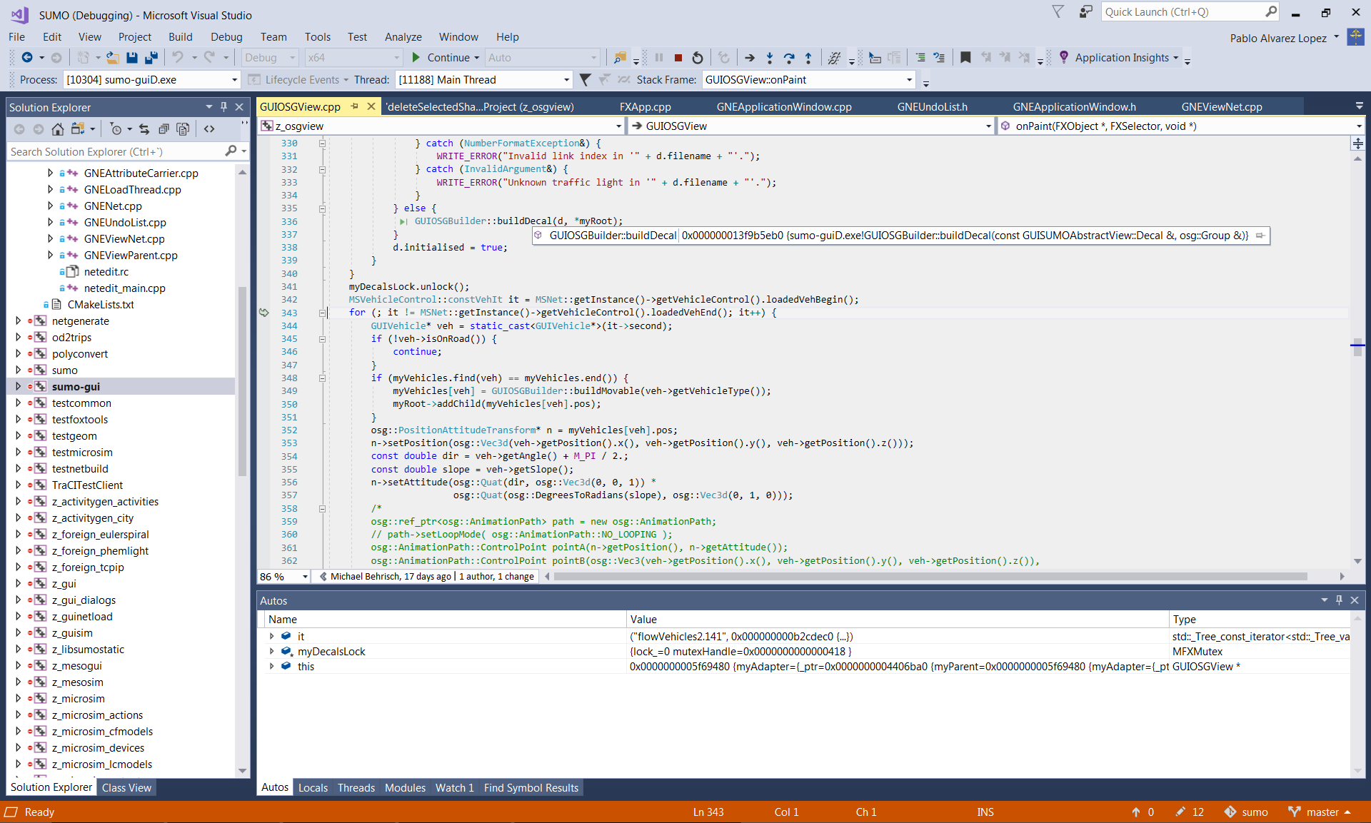 Crash in SUMO GUI after enabling OSG View. · Issue #4028 · eclipse-sumo/sumo · GitHub
