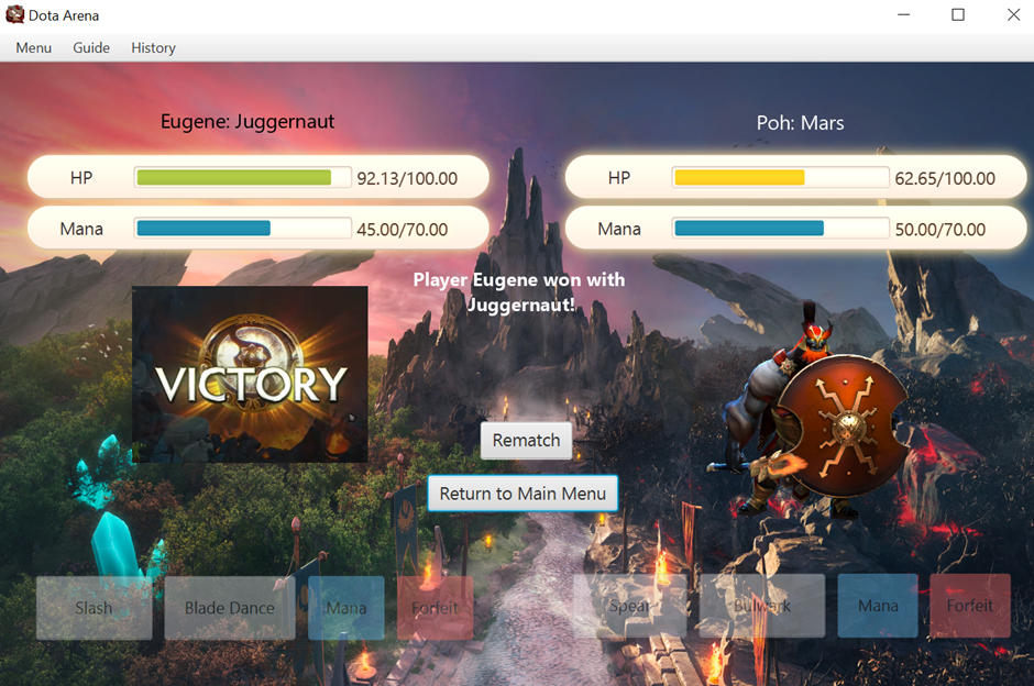 GitHub - EugeneSiew/Dota-Arena: Turn-based style 2 player game with a ...