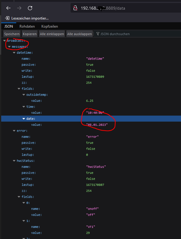 Adapter speichert keine Daten mehr · Issue #86 · rg-engineering/ioBroker.ebus · GitHub