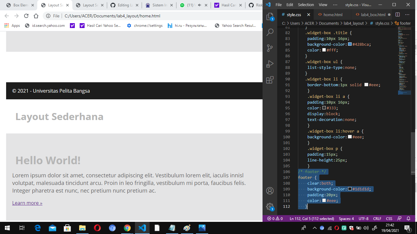 GitHub - LuroLumbantoruan/Lab4Web