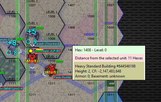 Large negative CF for random map buildings · Issue #1450 · MegaMek ...