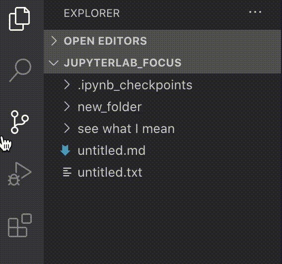Focus filename after creating file/ notebook through file browser · Issue #9156 · jupyterlab ...