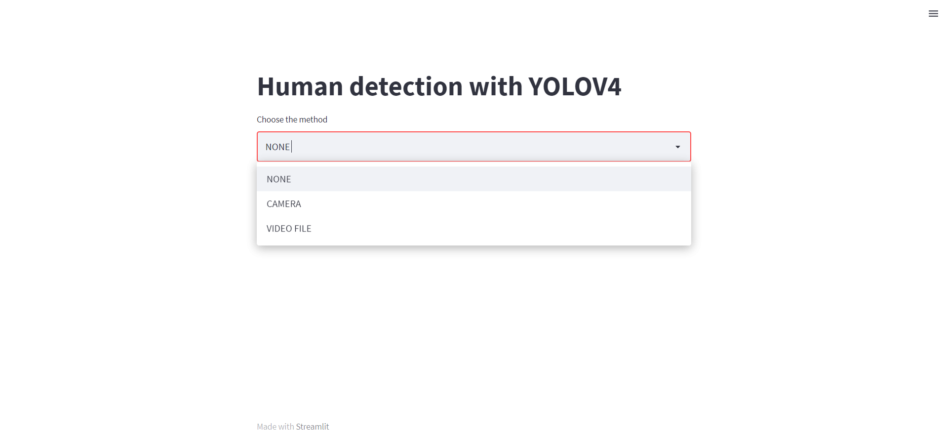 GitHub - SSahas/Real-Time-Human-detection: Real Time Human detection ...