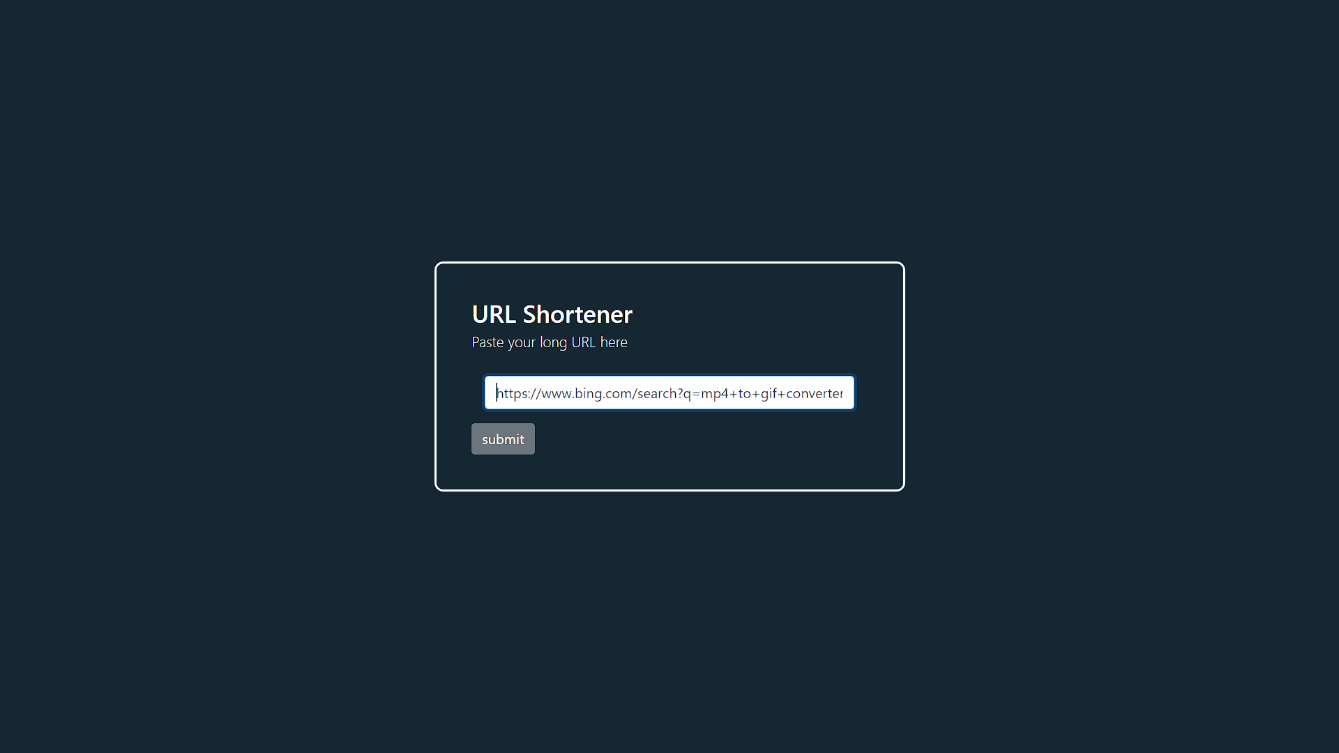 GitHub - praveenasiva/url-shortener-flask