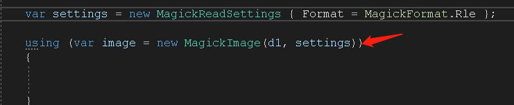 ImageMagick.MagickCorruptImageErrorException:“improper image header `' @ error/rle.c ...