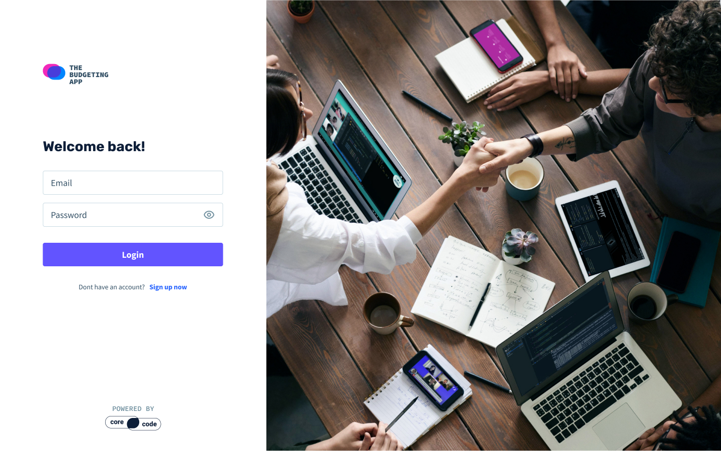 MainPage (`/`) and the LogIn and SignUp components | Responsive and data validation · Issue #9 ...