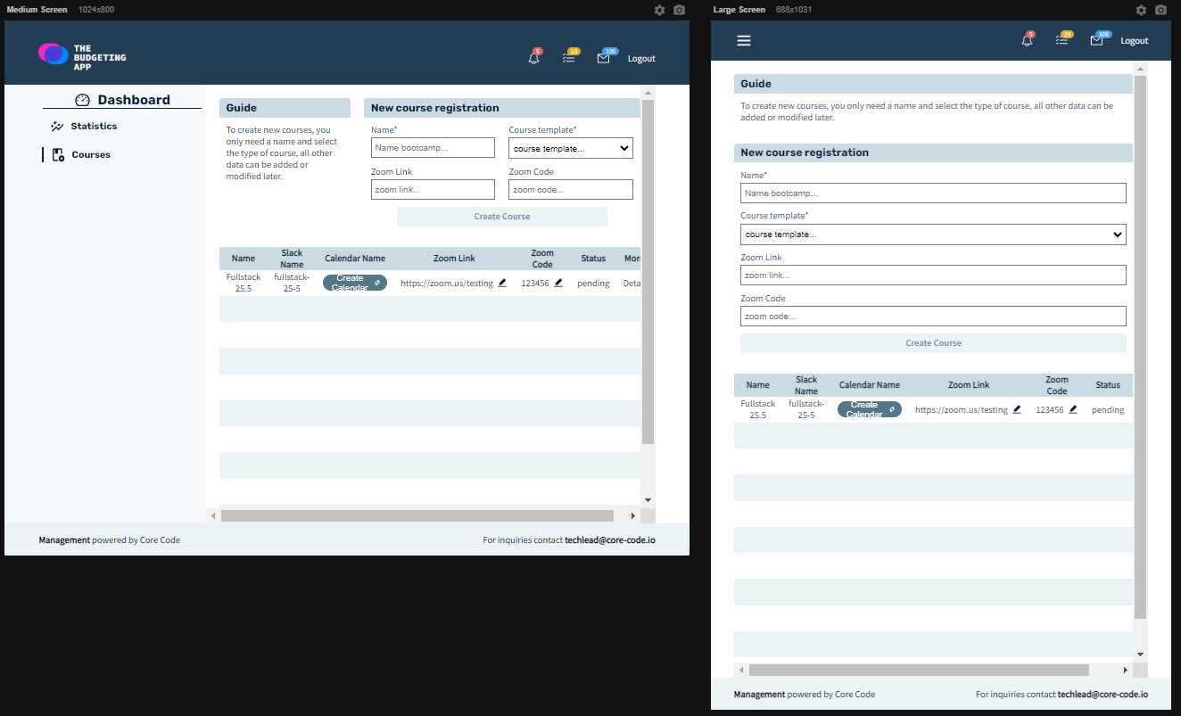 Responsive interface component · Issue #33 · corecodeio/platform · GitHub
