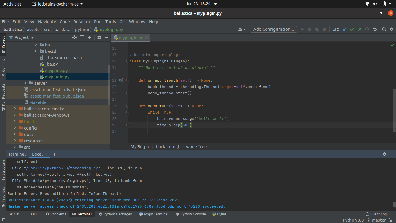 How to get Server Statistics · Issue #295 · efroemling/ballistica · GitHub