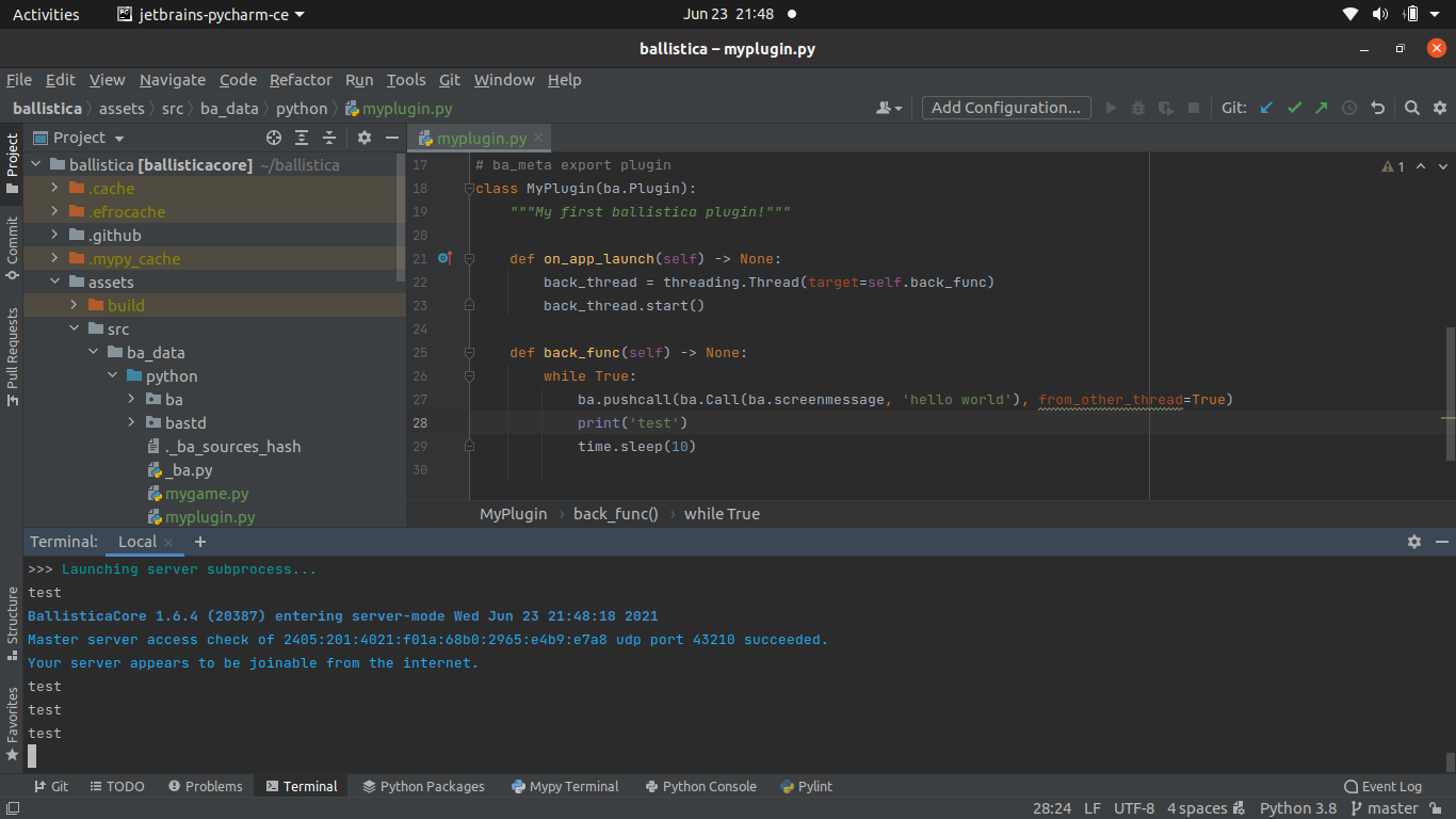 How to get Server Statistics · Issue #295 · efroemling/ballistica · GitHub