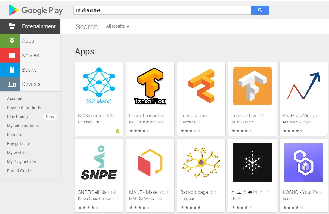 [Google Store] nnstreamer multi-model is removed. · Issue #2349 · nnstreamer/nnstreamer · GitHub