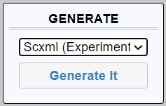 Compilation error when a user tries to generate Scxml (Experimental) code in UmpleOnline · Issue ...